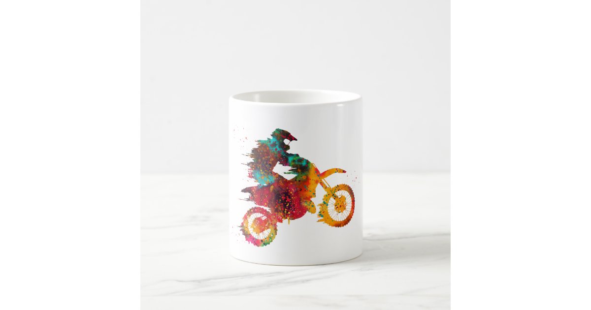 Motocross Dirt Bike Coffee Mug | Zazzle