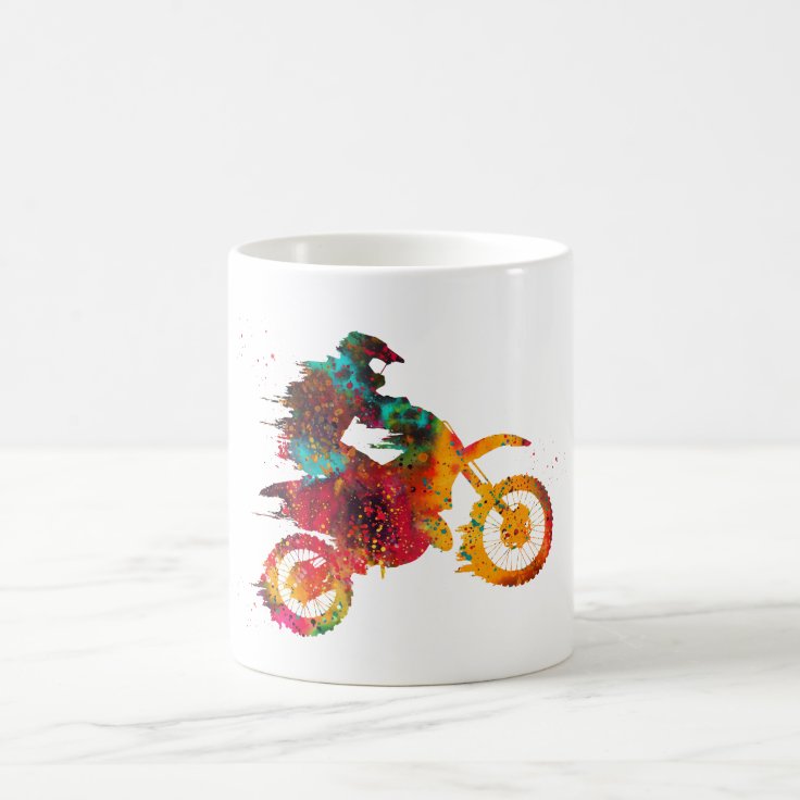 Motocross Dirt Bike Coffee Mug | Zazzle