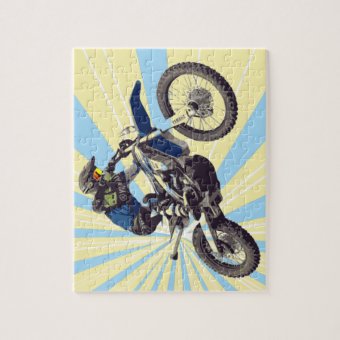 Motocross Jigsaw Puzzle | Zazzle