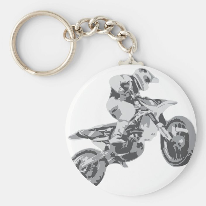 Motocross Keychain | Zazzle.com