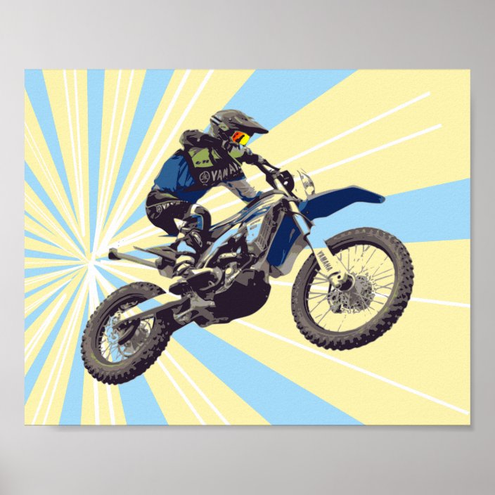 Motocross Poster | Zazzle.com