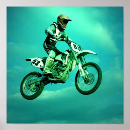 Motocross Poster | Zazzle