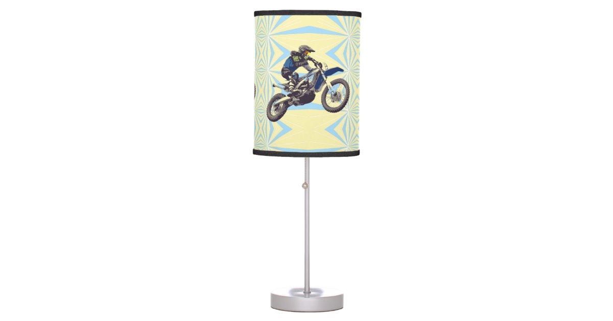 Motocross Table Lamp | Zazzle