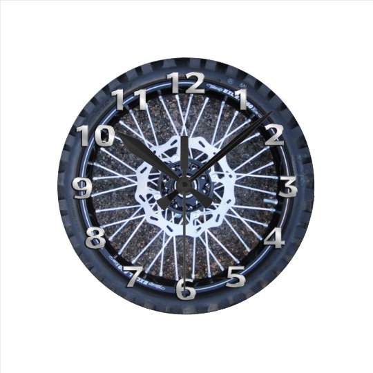Motocross Tire Clock | Zazzle.com