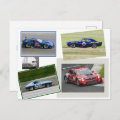 Motor Racing Postcard | Zazzle