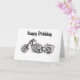 Motorcycle..1, Happy Birthday Card | Zazzle
