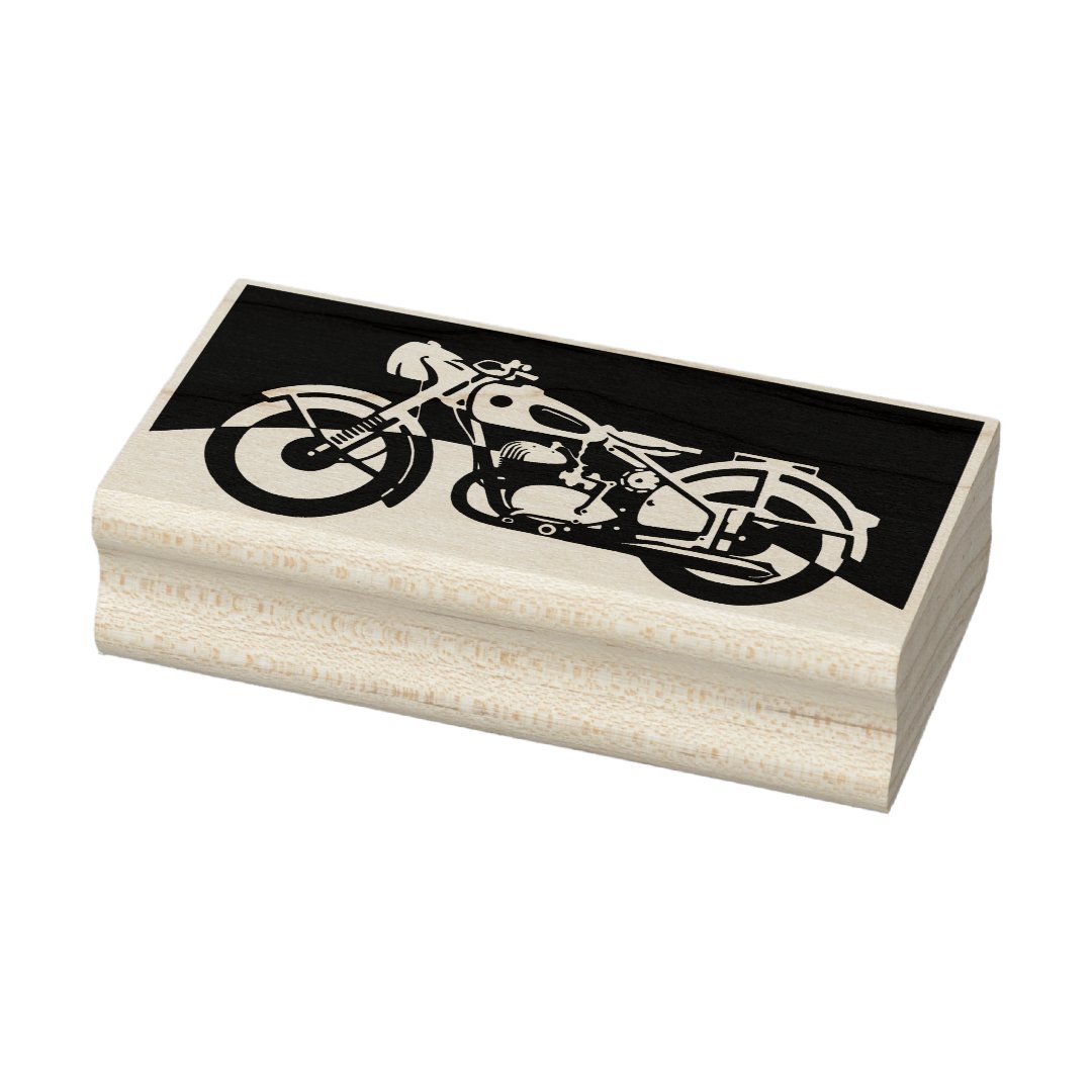 motorcycle art stamp | Zazzle