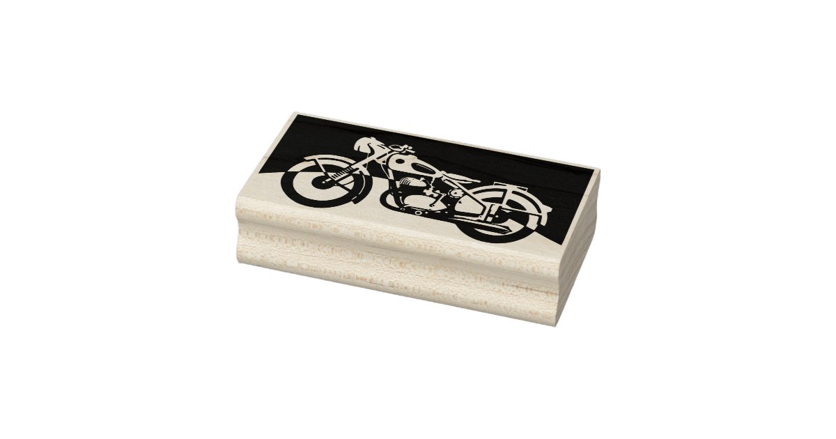motorcycle art stamp | Zazzle