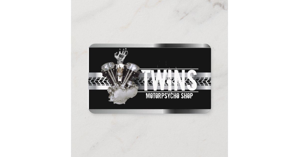 Motorcycle Business Card | Zazzle