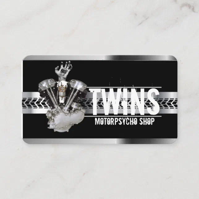Motorcycle Business Card | Zazzle