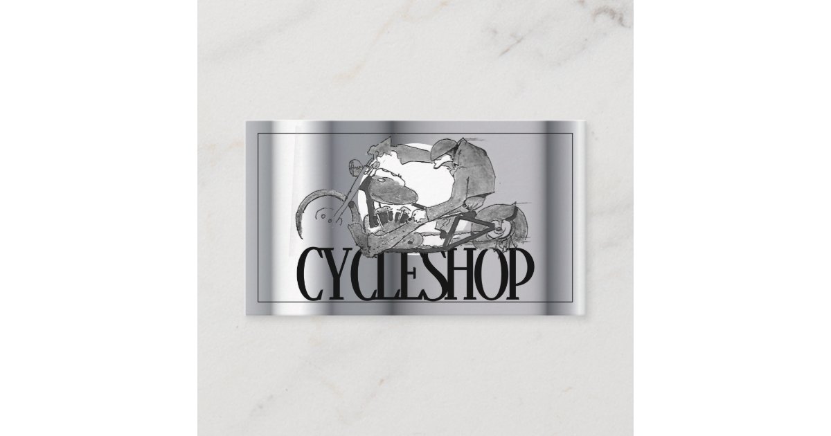 motorcycle Business Card | Zazzle