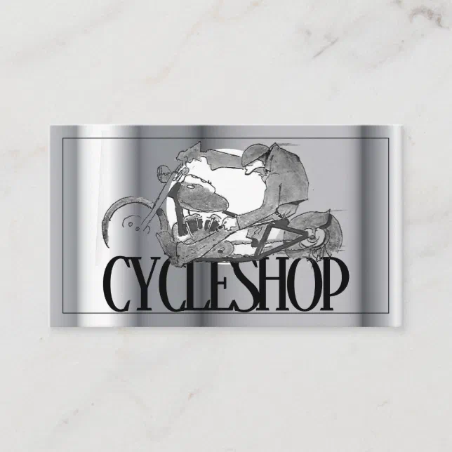 motorcycle Business Card | Zazzle