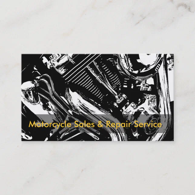 Motorcycle Business Cards | Zazzle