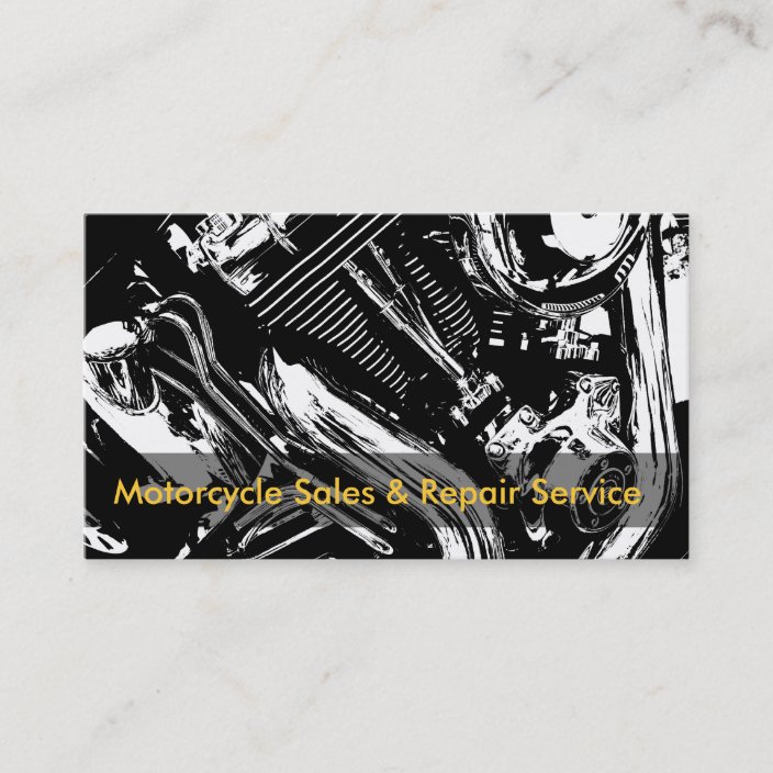 Motorcycle Business Cards | Zazzle.com