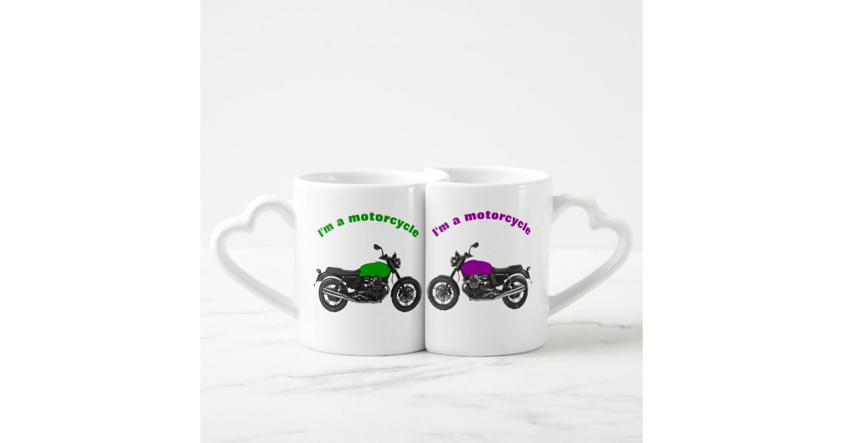 Motorcycle Coffee Mug Set | Zazzle