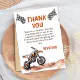 Motorcycle Dirt Bike Birthday Thank You Card | Zazzle