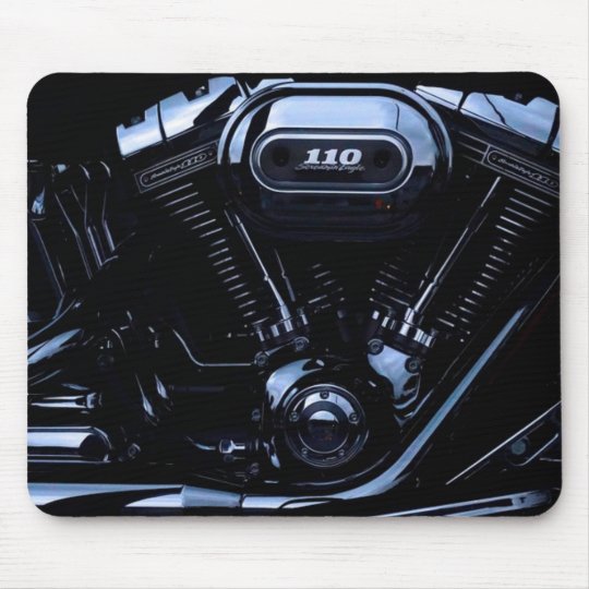 Motorcycle Engine Mouse Pad | Zazzle.com
