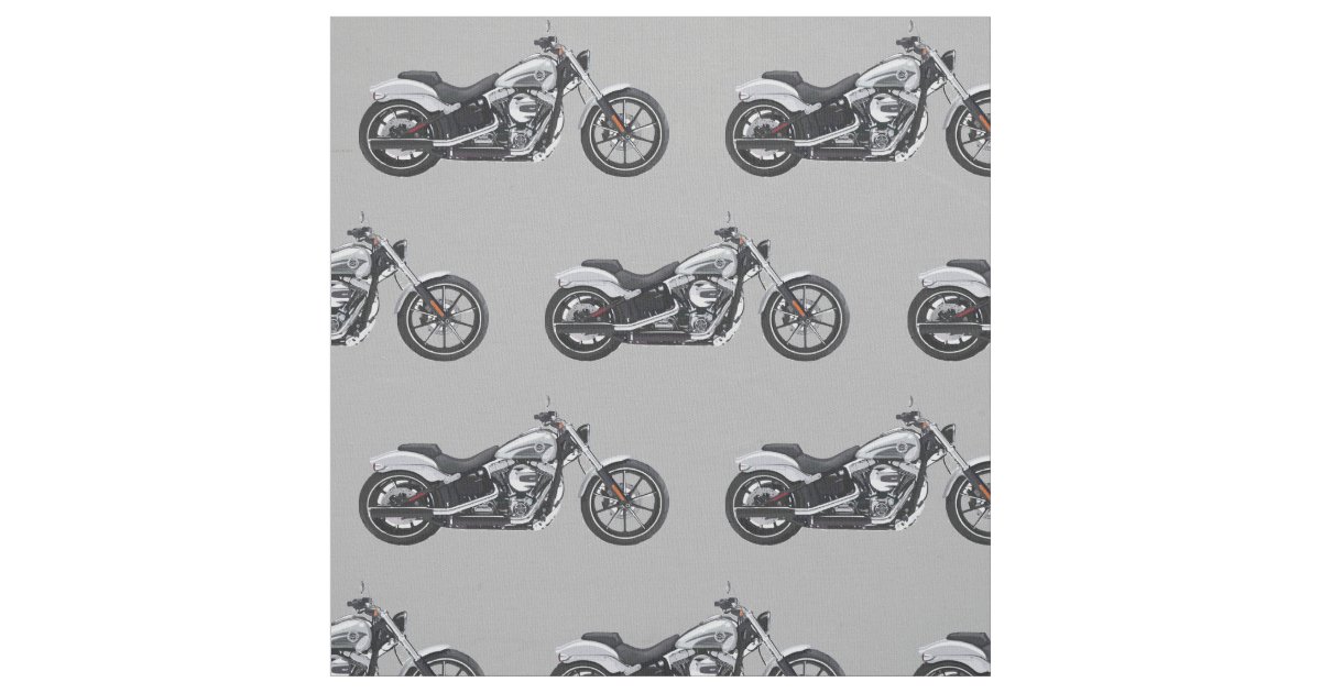 Motorcycle Fabric | Zazzle