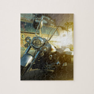 Motorcycle Jigsaw Puzzles | Zazzle