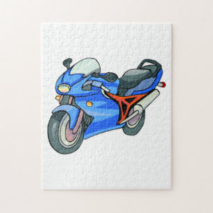 Motorcycle Jigsaw Puzzles | Zazzle