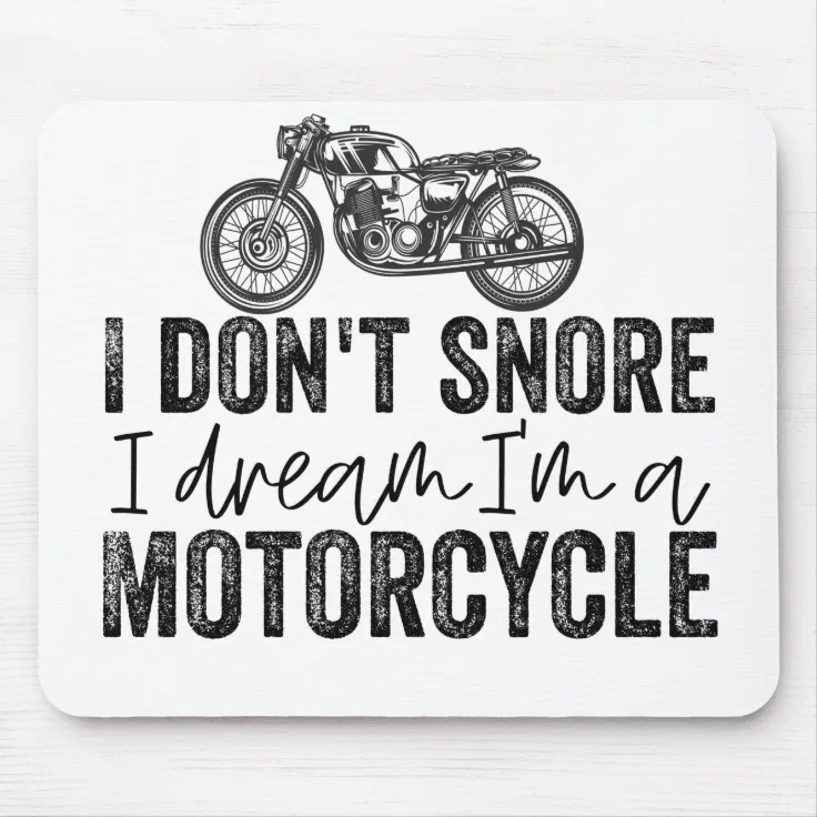 Motorcycle Mouse Pad | Zazzle
