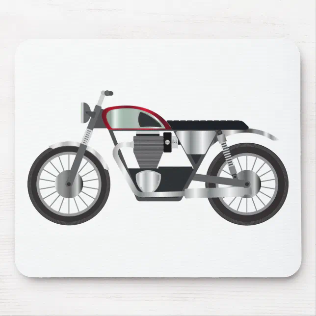 Motorcycle Mouse Pad | Zazzle