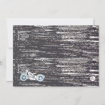 Motorcycle Photo Invitation | Zazzle