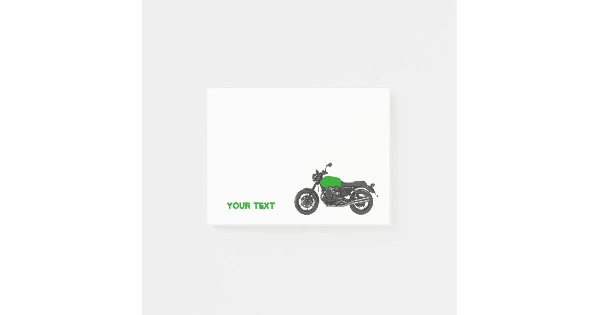 Motorcycle Post-it Notes | Zazzle