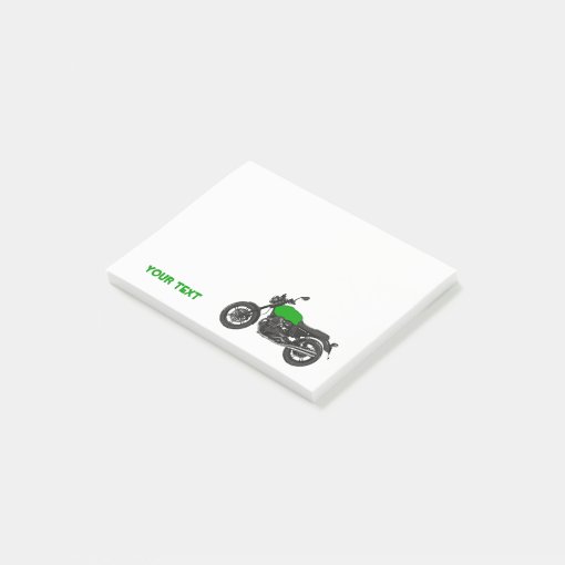 Motorcycle Post-it Notes | Zazzle