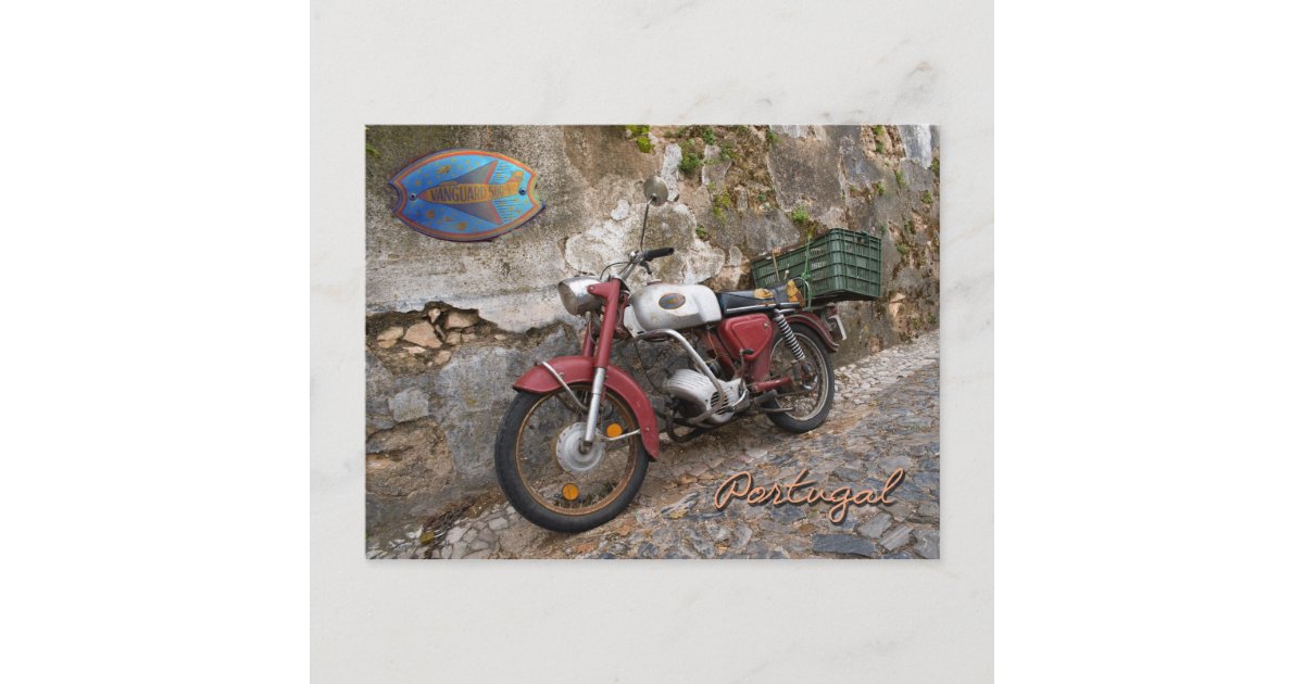 Motorcycle Postcard | Zazzle