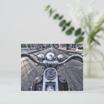 Motorcycle Postcard | Zazzle
