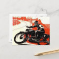 Motorcycle Race Postcard | Zazzle