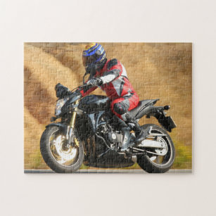 Motorcycle Jigsaw Puzzles | Zazzle