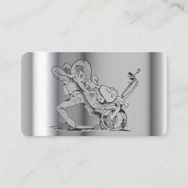 Motorcycle repair Business Card | Zazzle