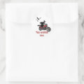 Motorcycle riding witch stickers - customize | Zazzle