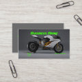 Motorcycle shop business card | Zazzle