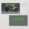 Motorcycle shop business card | Zazzle