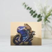 Motorcycle Toad Postcard | Zazzle