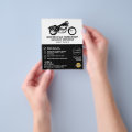 Motorcycle Workshop, Mechanic & Repair Advertising Flyer | Zazzle