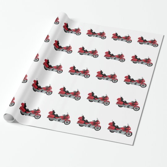 Motorcycle Wrapping Paper | Zazzle.com