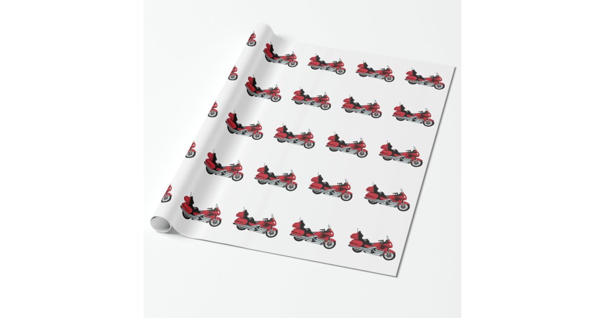 Motorcycle Wrapping Paper | Zazzle