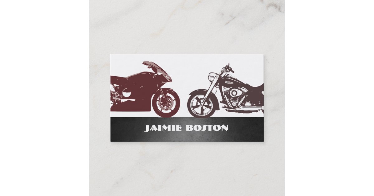 Motorcycles Business Cards | Zazzle