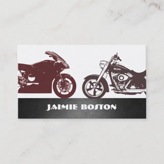 Motorcycles Business Cards | Zazzle