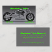 motorcycles repair business card | Zazzle