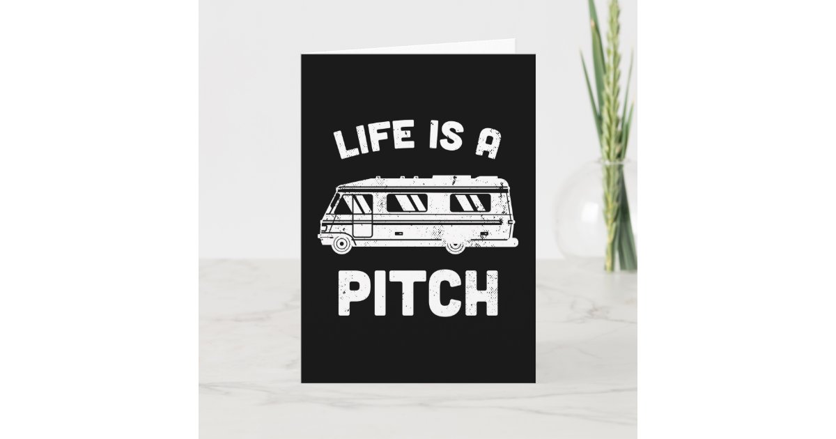 Motorhome Campervan RV Camping Gift Card | Zazzle