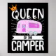 Motorhome RV Camping Queen Of The Camper Poster | Zazzle