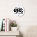 Motorhome Sweet Motorhome RV Large Clock | Zazzle