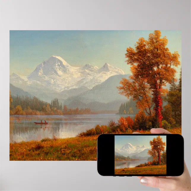 Mount Baker, Washington, fine art, Poster | Zazzle