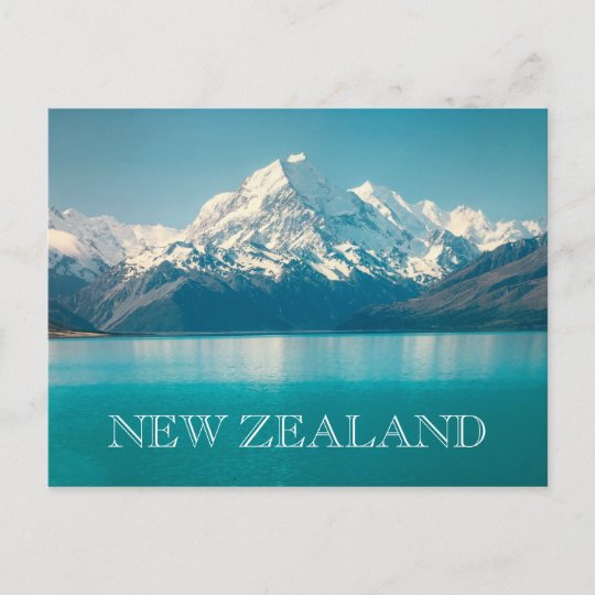 mount cook new zealand postcard | Zazzle.com