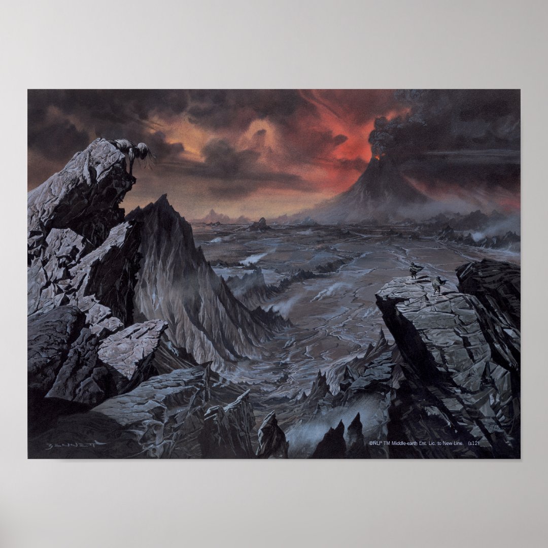 Mount Doom Poster | Zazzle